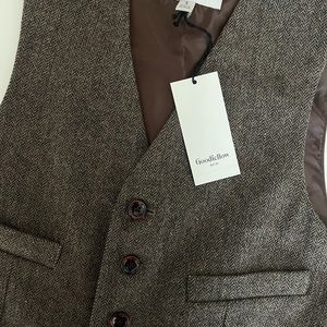 Goodfellow & Co | Jackets & Coats | Brown Vest | Poshmark